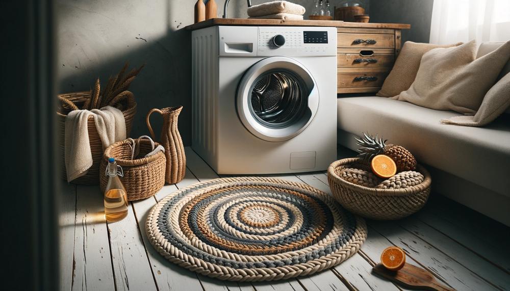 Can You Wash A Braided Rug In The Washing Machine? - Grace Built Home ...