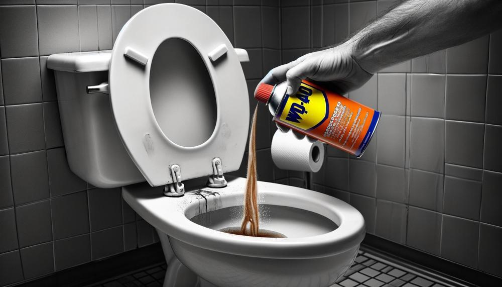 How To Clean A Toilet With Wd 40? - Grace Built Home Improvement