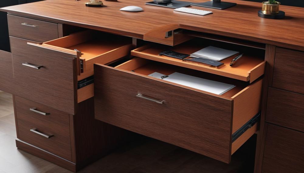 How To Remove Drawers From Executive Desk? - Grace Built Home Improvement